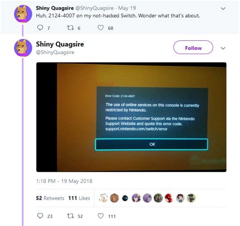 Nintendo Now Banning Switch Hackers Sankaku Complex