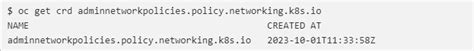 Explain Adminnetworkpolicy Api For Openshift Cluster Security