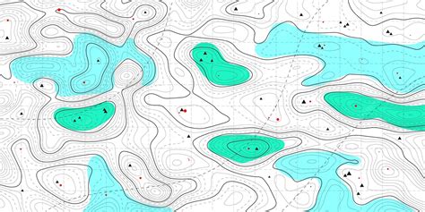 Premium Vector Topographic Map Background Geographic Line Map With