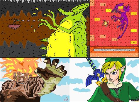 Samus X Kraid E Ridley E Link X Demise By Guspo On Deviantart