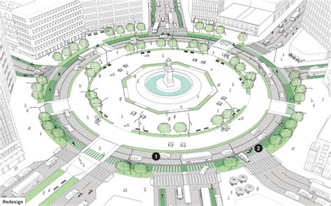 Complex Intersection Improving Traffic Circles Global Designing