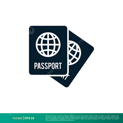 Passport Illustration Vector Hd Png Images Passport Icon Vector Logo