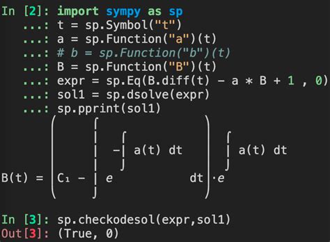 Wrong Answer In The Sympy Dsolve For Ode Issue 23380 Sympy Sympy