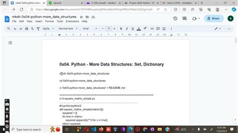 0x04 Python More Data Structures Set Dictionary ・ ・200 Explained ・ ・ Youtube