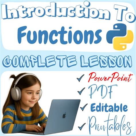 A Complete Guide To Functions In Python Programming Complete Coding Lesson