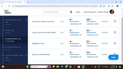 100dayscodingchallenge Nxtwave Codingpractice Dynamicwebsite Ccbp