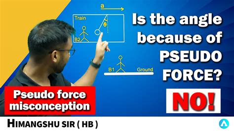 Frame Of Reference Misconception Of Pseudo Force Inertia