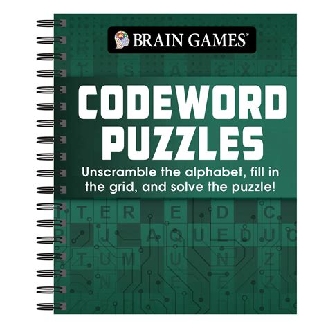 Brain Games Codeword Puzzle Pilbooks
