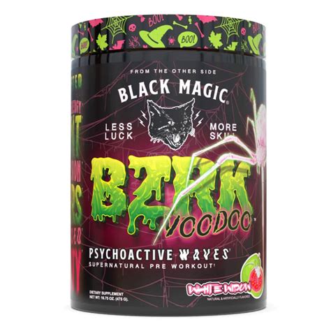 Black Magic Bzrk Voodoo Pre Workout Natty Superstore