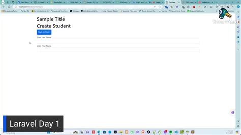 laravel day 1 pascal youtube
