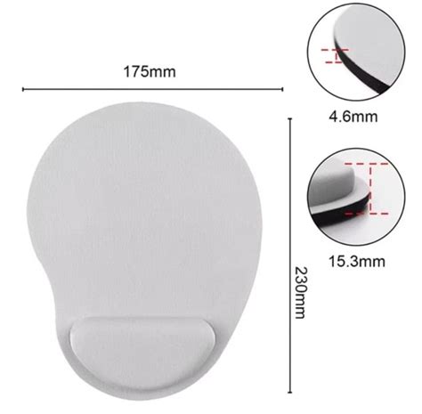 Hand Wrist Memory Foam Mouse Pad MC