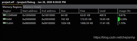 Stm32cubeide使用ccmramstm32cubeide Ccmram Csdn博客