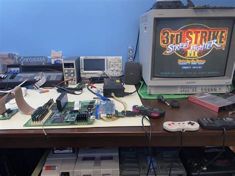 Capcom Cps3 3 With Marqs Hdmi Mod Shootthecore Tech