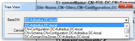 figuring out an active directory objects dn path