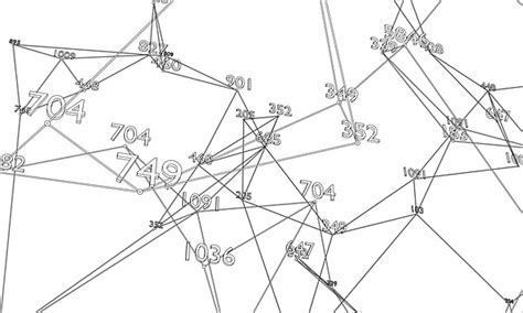 Abstract Word Cloud Outline Vector Mesh Vector Illustration Vector Mesh Vector Illustration