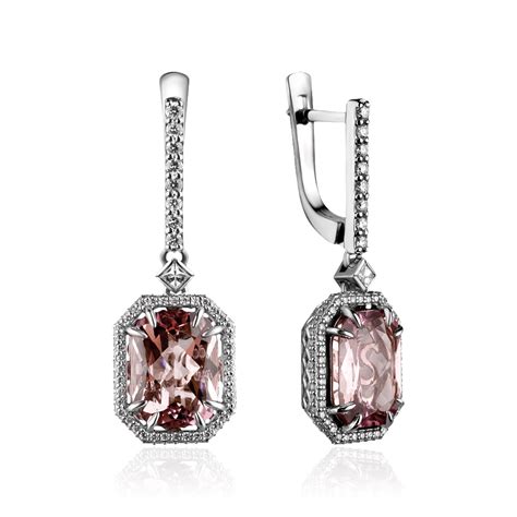 Купить серьги с турмалином из золота в Москве | DIAMONDS ARE FOREVER