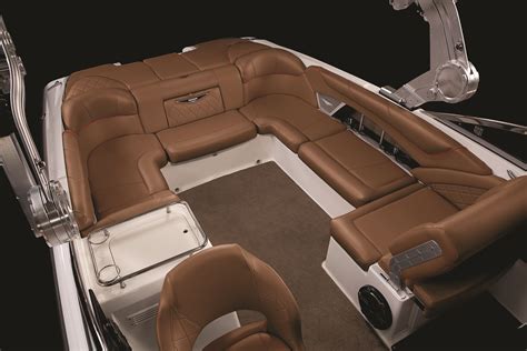Boat Interior Design With Brown Leather Seats Boat Interior Design