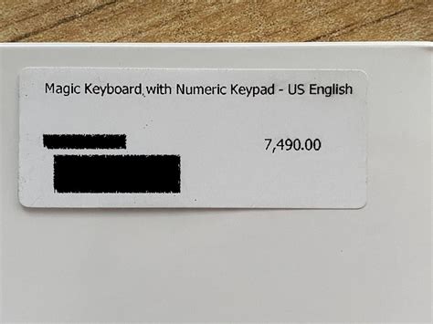 Brand New Sealed Original Apple Magic Keyboard With Numeric Keypad