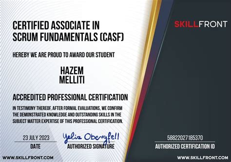 Hazem Melliti On Linkedin Scrumfundamentals Certifiedscrumassociate Agilemindset