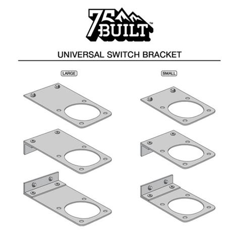 Universal Switch Bracket 75Built