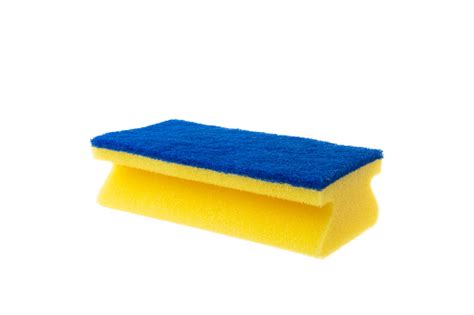 흰색 배경에 고립 된 집안의 다양한 표면을 청소하기위한 스폰지 0명에 대한 스톡 사진 및 기타 이미지 0명 노랑 스폰지 Istock