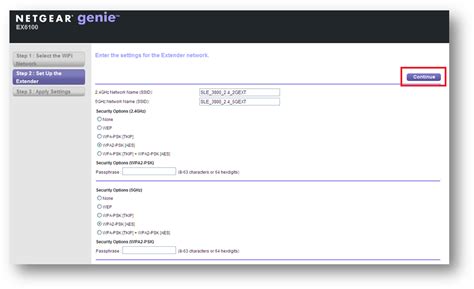 Initial Installation EX As An Access Point Or WiFi Range Extender NETGEAR Communities