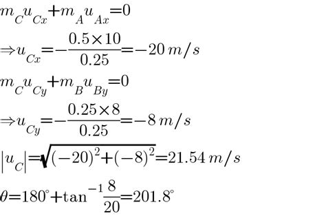 An Object Of Mass M Initially At Rest At The Coordinate Origin Explodes