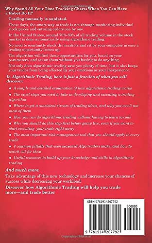 algorithmic trading step by step guide to develop your own winning trading strategy using