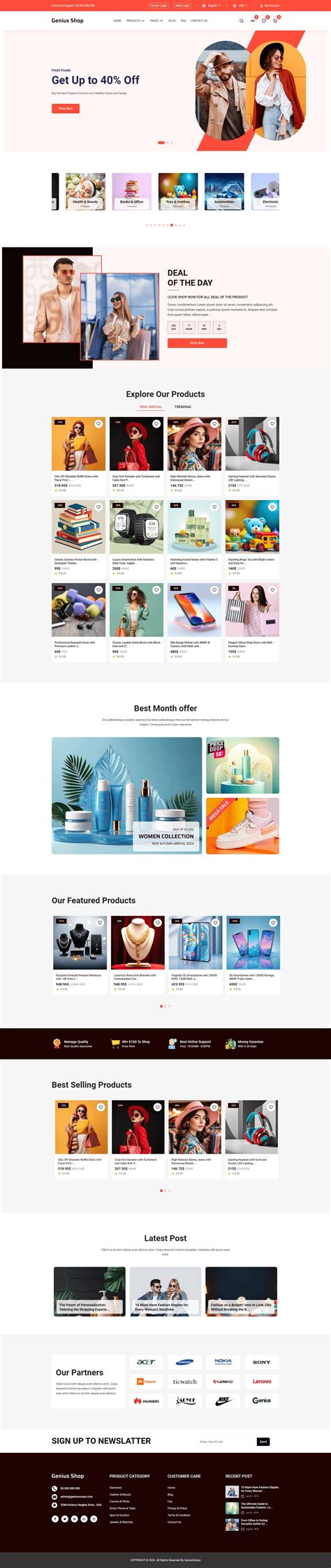 Ecommerceking Multipurpose Online Ecommerce Store Script With Otp