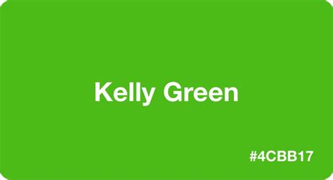Kelly Green 4cbb17 Color Codes And Palettes Kelly Green Kelly Green