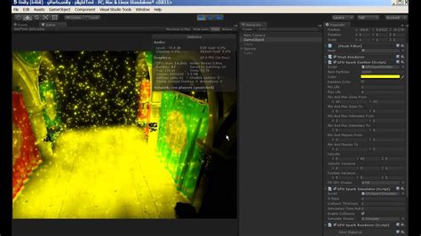Gpu Particles In Unity3d Lightingandsimulation Youtube