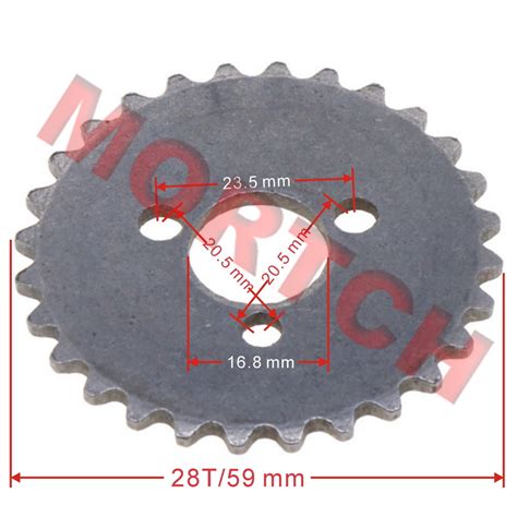 C100 Timing Driven Sprocket 28t