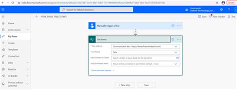 Create A Style HTML Table In An Email Using Power Automate