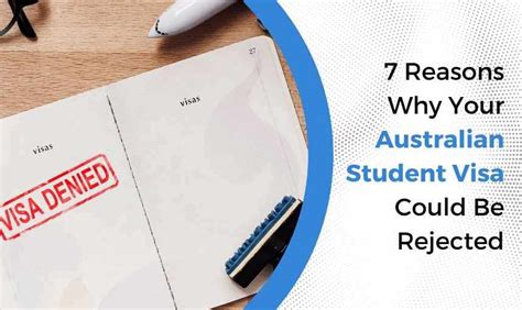 Top Reasons For Australian Student Visa Rejection