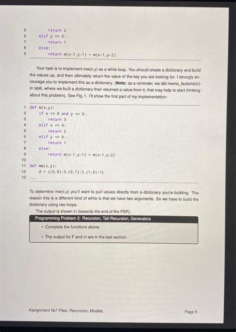 Solved 5 Return 2 6 Elif Y