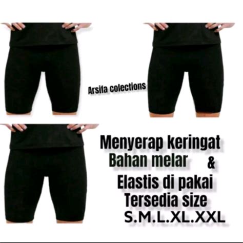 Jual Celana Legging Pendek Olahraga Celana Legging Sport Pria Wanita Legging Pendek Cewe