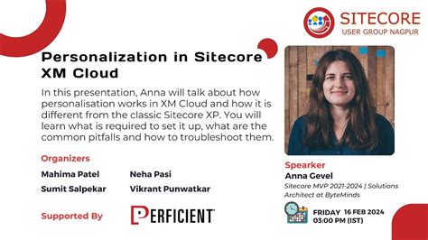Sug Nagpur Personalization In Sitecore Xm Cloud Youtube