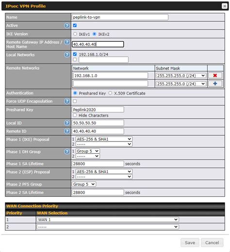 Ipsec Vpn Site To Site With Strongswan Psk Frontier Knowledge Base