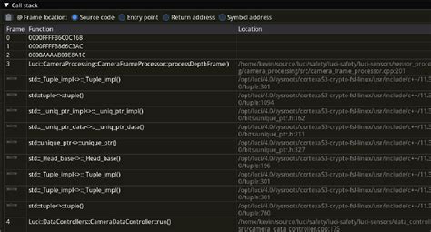 Call Stacks Just Contain Addresses With No Symbols Issue Wolfpld Tracy Github