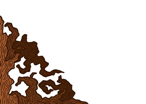 Tree Trunk Ornament Border Vector A Graphic By Arief Sapta Adjie Creative Fabrica