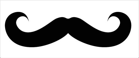 Dad S Mustache Collection Vector Illustration Black Cut Sketch Vector Black Cut Sketch Png