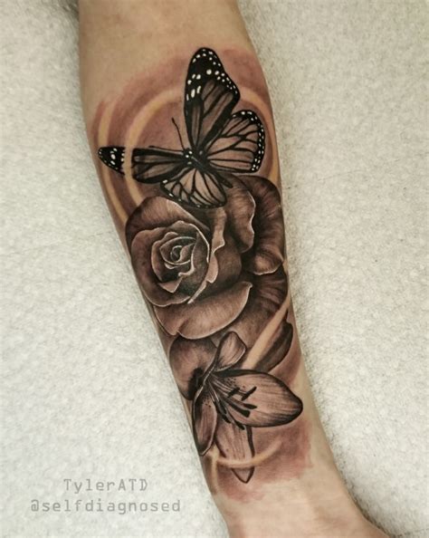 Lily And Rose Tattoo