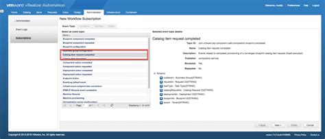 Vrealize Orchestrator Workflow With Vra Event Broker To Get Deployment