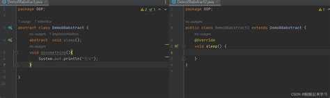 Day07 Java抽象类和接口头歌java接口的定义与使用学生还是老师 Csdn博客