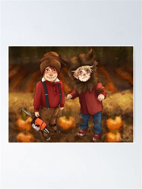 Eijirou Kirishima And Katsuki Bakugo Halloween Costumes Fanart Mha Poster For Sale By