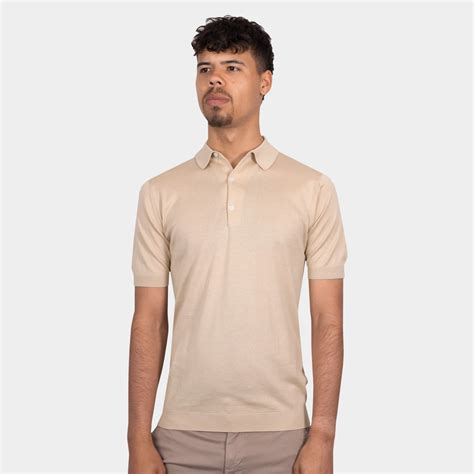 John Smedley Adrian Ss Polo Shirt Oxygen Clothing