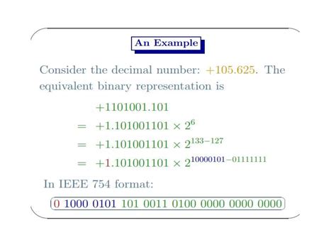 Floating Point Arithmetic PPT Physics Science