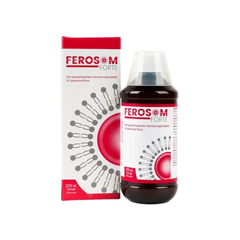 Ferosom Forte Syrup 200ml Pharmazone