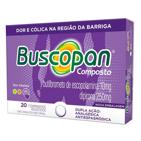 Buscopan Composto 20 Comprimidos Revestidos Drogaria Barbosa Sua Drogaria Total