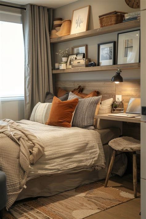 29 Tiny Bedroom Apartment Ideas To Maximize Your Space Tiny Bedroom